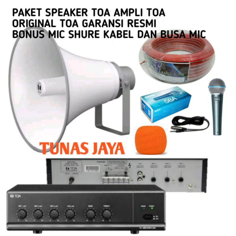 Jual PAKET TOA SOUND MASJID DAN PAKET TOA SOUND MUSHOLLA | Shopee Indonesia