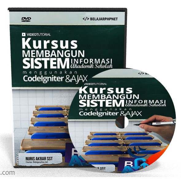 Jual DVD Tutorial Membangun Sistem Informasi Akademik Dengan Codeigniter Dan Ajax | Shopee Indonesia
