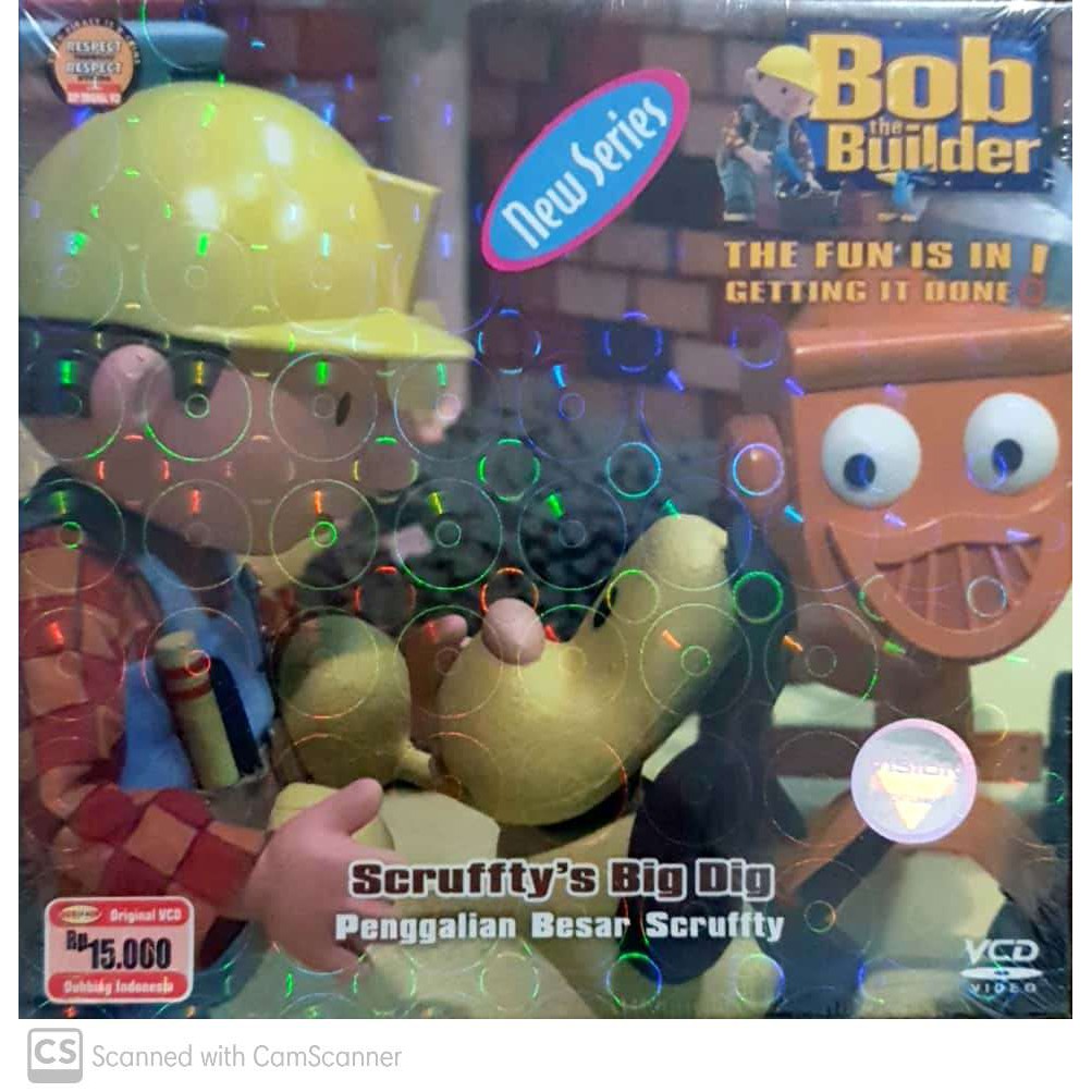 Jual Bob The Builder: Scruffty's Big Dig | VCD Original | Shopee Indonesia
