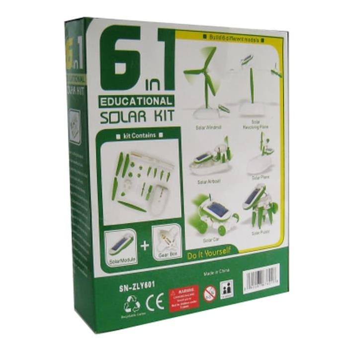 Jual Robot Rakitan / Educational 6 In 1 Solar Robot Kit | Shopee Indonesia