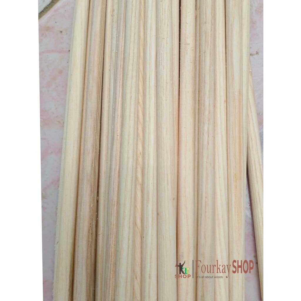 Jual Dowel Diameter 8mm panjang 20cm isi 5PCS | Shopee Indonesia
