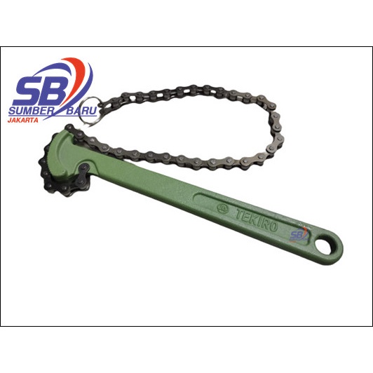 Jual Kunci Oli Filter Model Rantai 9" inch TEKIRO - Wrench For Oil ...