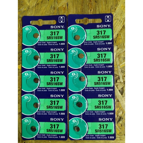 Jual BATERAI MURATA ORIGINAL SR 516 SW ATAU SR 317 SW | Shopee Indonesia