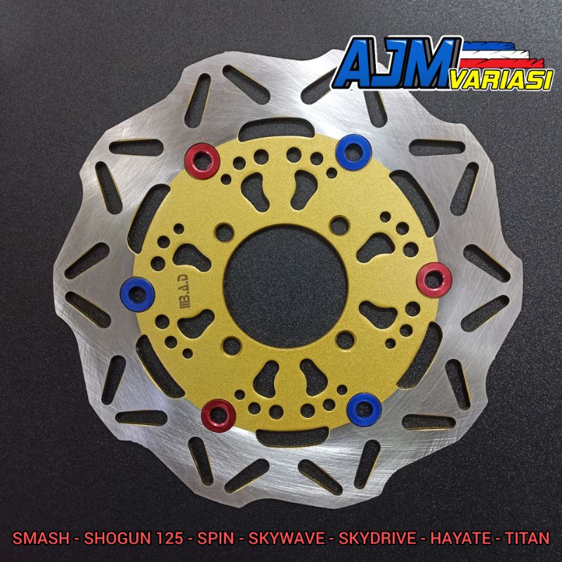Jual Piringan Cakram Depan Variasi Smash Shogun 125 Spin Skywave ...