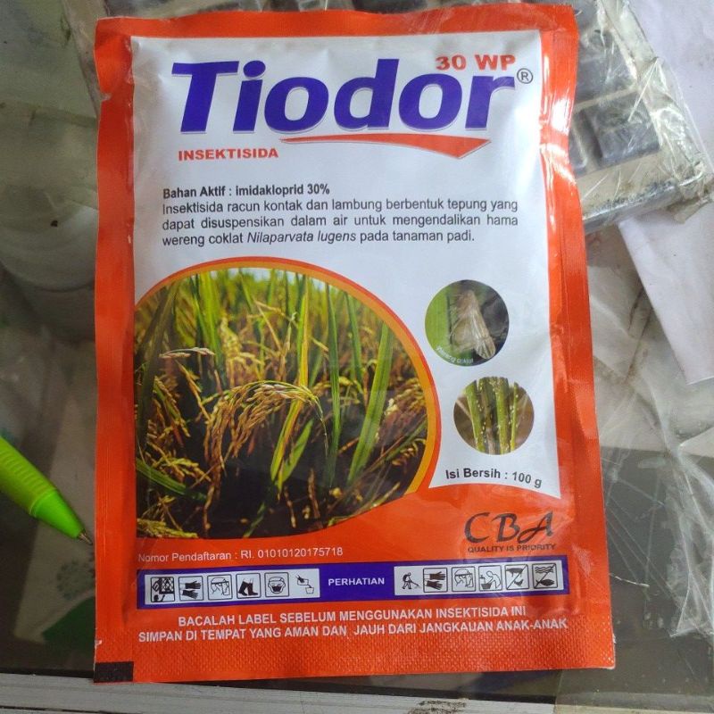 Jual insektisida tiodor 100 gram obat wereng cabuk | Shopee Indonesia