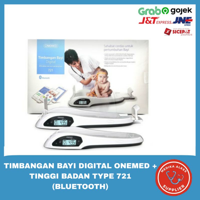 Jual Timbangan Digital Bayi Onemed + Tinggi Badan Type 721 (Bluetooth) | Shopee Indonesia