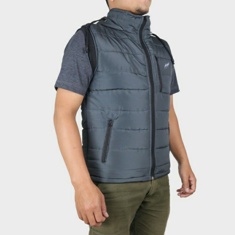 Jual Jaket Motor Rompi / Jaket Rompi Rider / Jaket Pria Rompi Hoodie ...