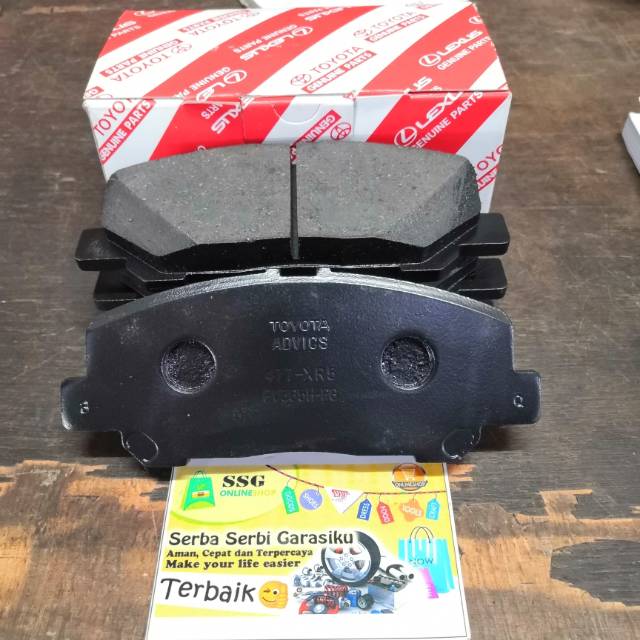 Jual Brake pad kampas rem depan New Alphard Vellfire 2400cc 2500cc | Shopee Indonesia