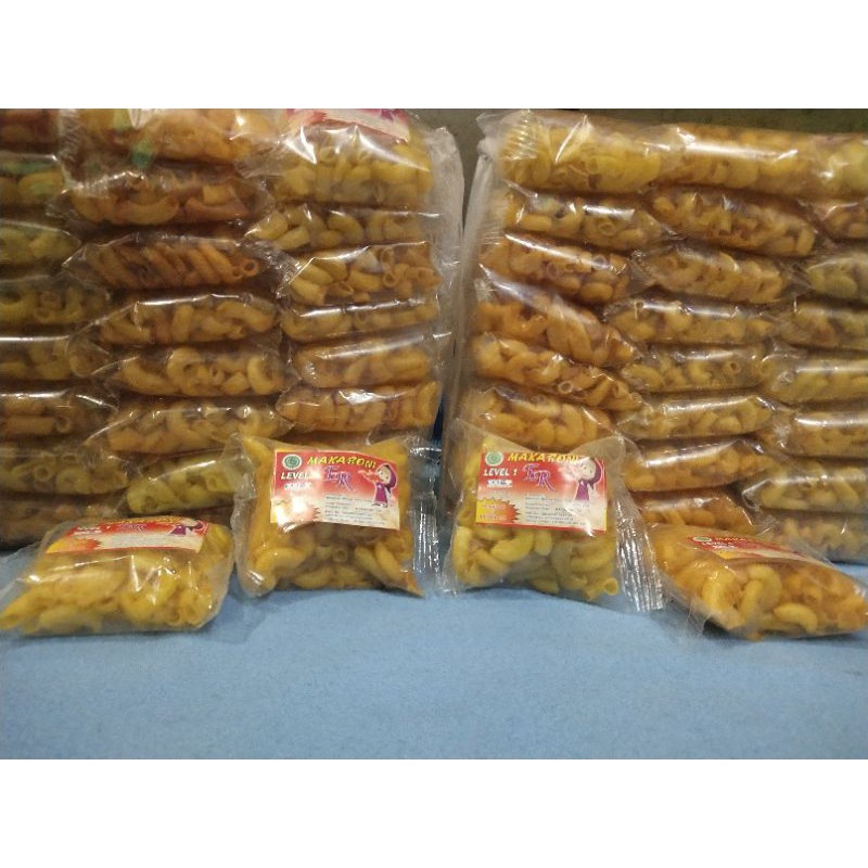 Jual MAKARONI PEDAS ER LEVEL 1-10 ISI 24 PCS VERSI 15GRAM | Shopee ...