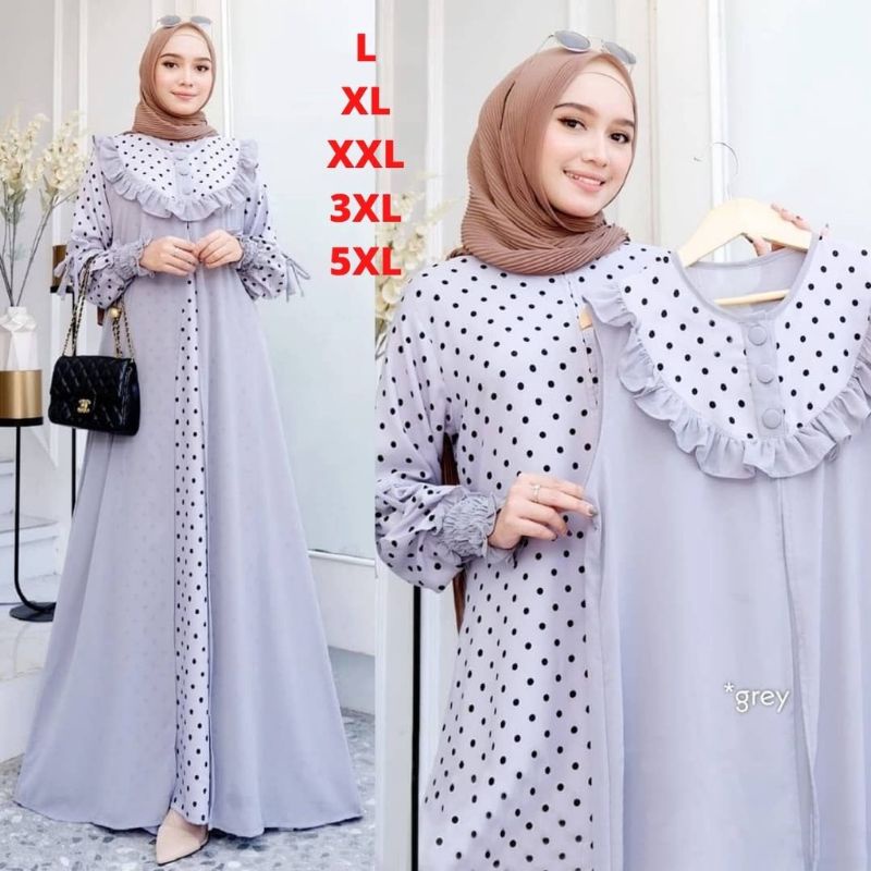 Jual Gamis set jumbo, inner & outer jumbo (COD) | Shopee Indonesia