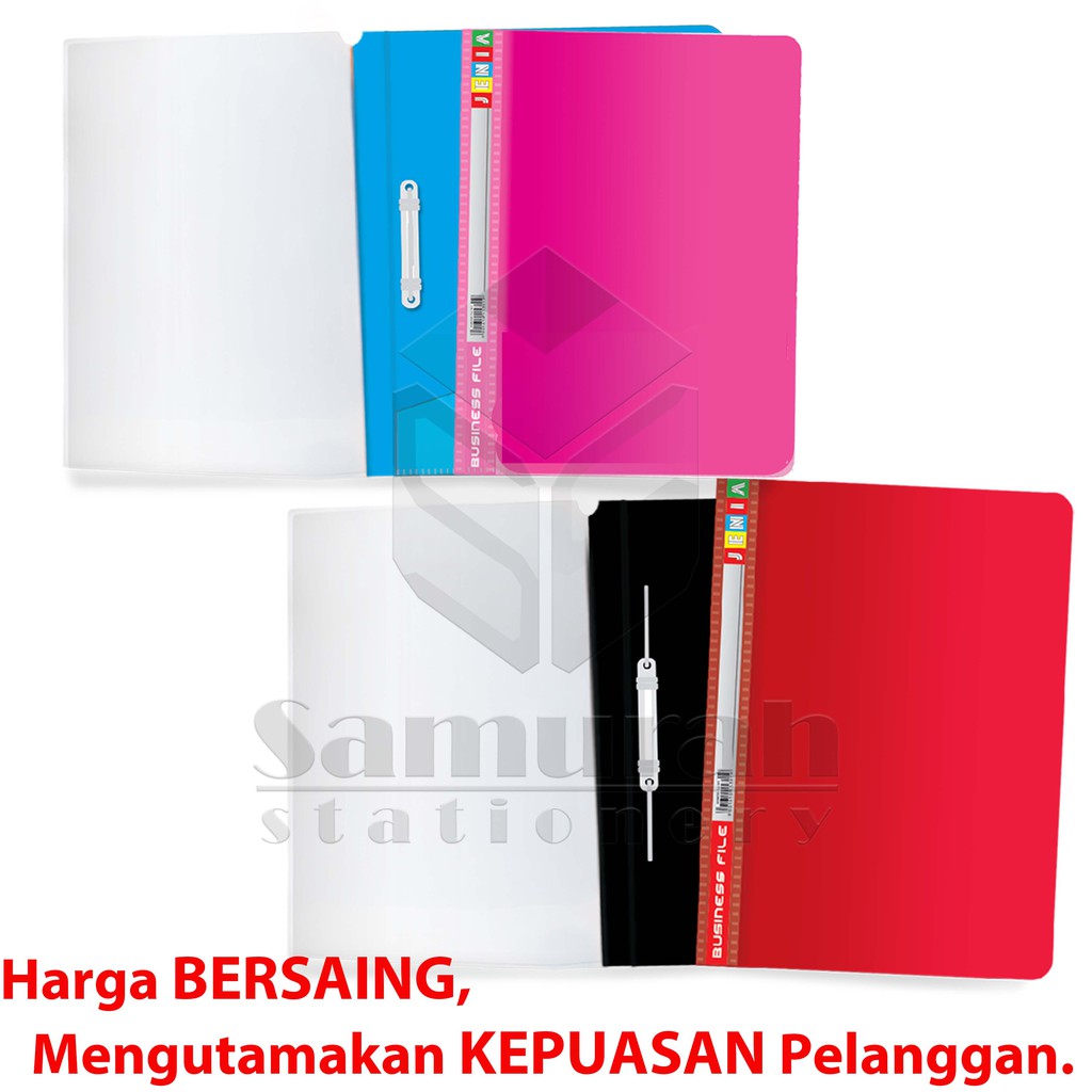 Jual Map Business File Polos Folio Jenia ( 1 pak ) isi 12 Pcs / Map ...