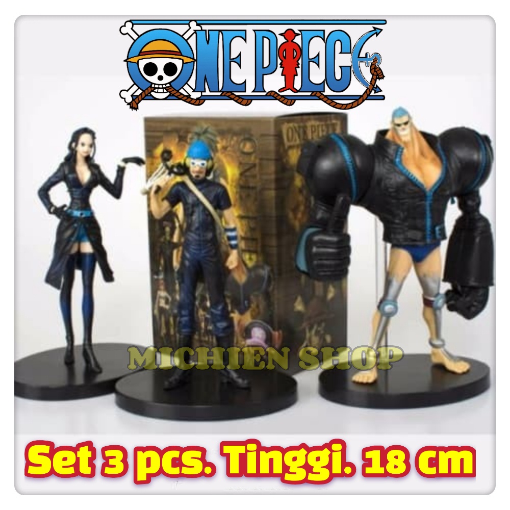 Jual Action Figure Miniatur Pajangan ONE PIECE GLM GOLD Movie isi 3 ...