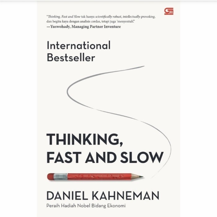 Jual Buku Pdf Thinking Fast And Slow Daniel Kahneman Shopee Indonesia