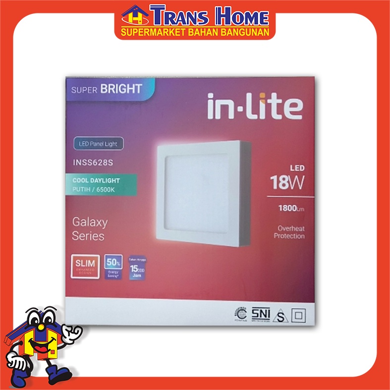 Jual Lampu In Lite INSS 628S 18 Watt Panel Eco/Putih (In Lite) | Shopee ...