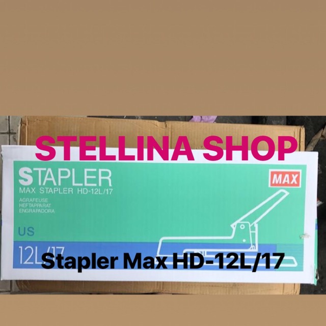 Jual Stapler Max Besar HD-12L/17 | Shopee Indonesia