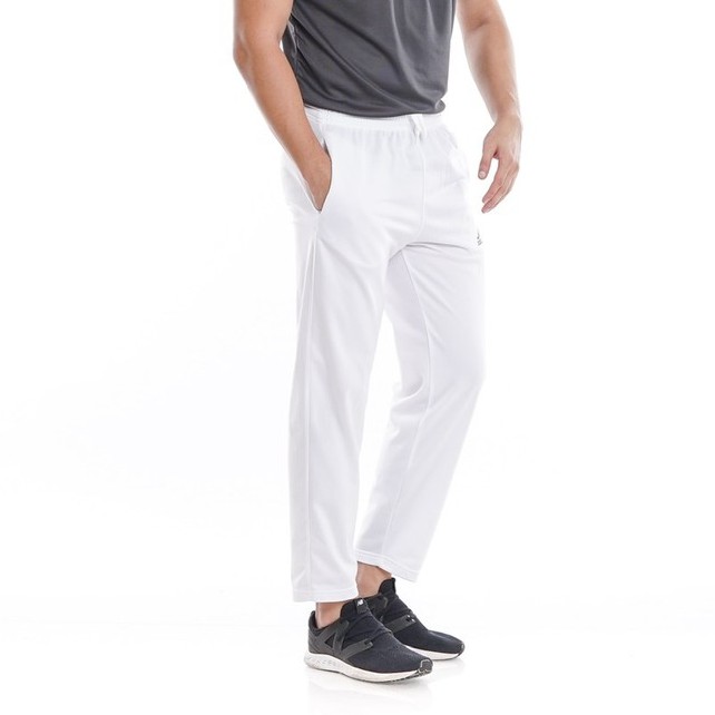 Jual TRAINING PUTIH POLOS Kantong Resleting | Shopee Indonesia