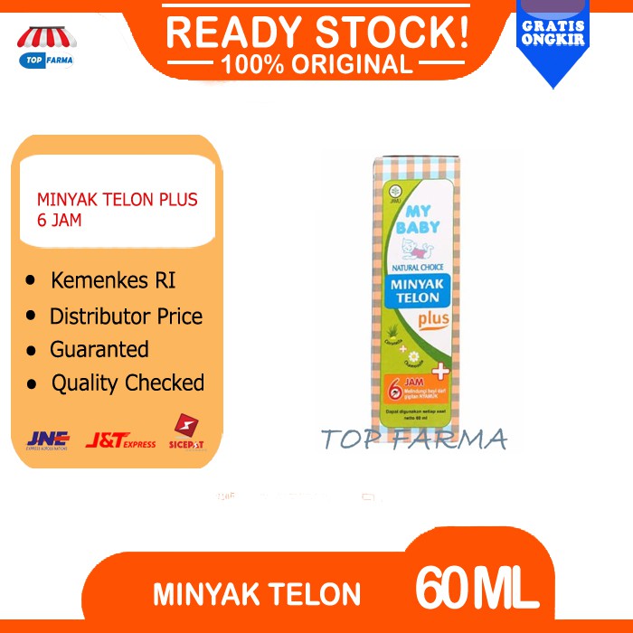 Jual OBAT PATEN MY BABY MINYAK TELON PLUS 6 JAM BOTOL 60 ML | Shopee ...