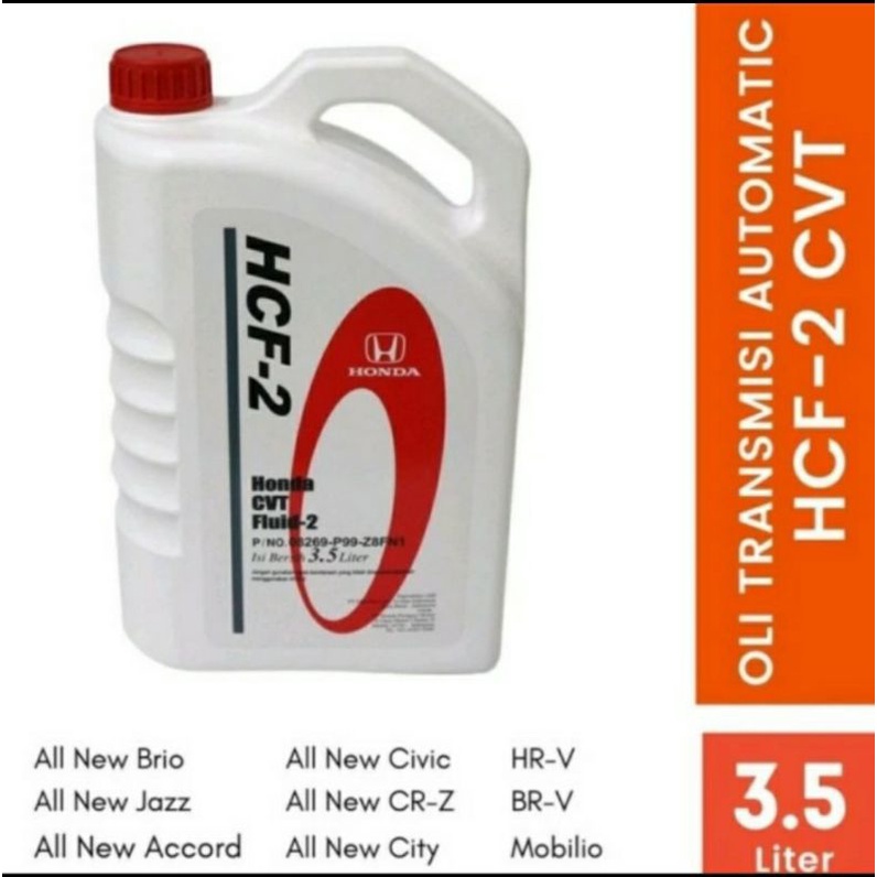 Jual Oli ATF Honda HCF 2/HCF2 Transmisi Matic / CVT Fluid HONDA (3.5L) | Shopee Indonesia