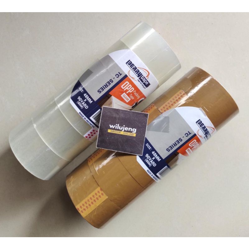 Jual Isolasi OPP Berry 48mm x 90yard/80meter (roll) (220gr) | Shopee ...