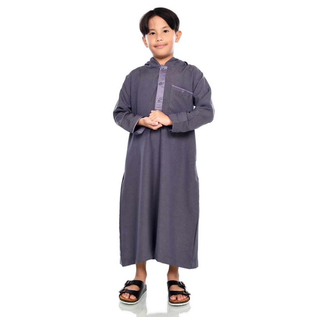 Jual SHOHIB GAMIS PRIA PREMIUM HOODIE VIOLET DARI BATITA HINGGA DEWASA ...