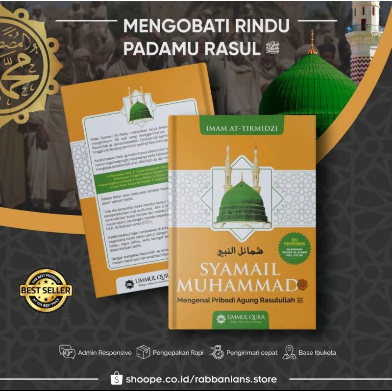 Jual Syamail Muhammad - Syamail Nabi - Mengenal Pribadi Agung Nabi ...