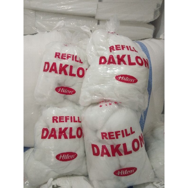 Jual Hilon Carded Fiber Ultra Hard white dakron isian silikon untuk ...