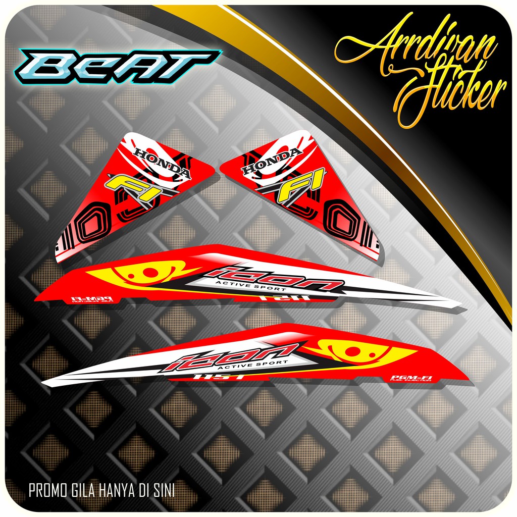 Jual STRIPING BEAT FI KONTES / STRIPING BEAT THAILOOK / STRIPING BEAT ...