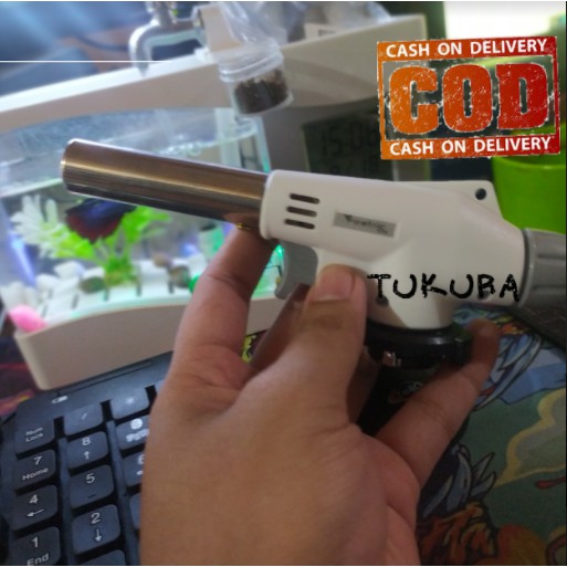 Jual Portable Gas Torch Butane Flame Gun | Shopee Indonesia