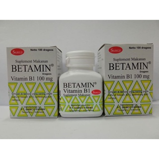 Jual Betamin (Vitamin B1 100mg) | Shopee Indonesia