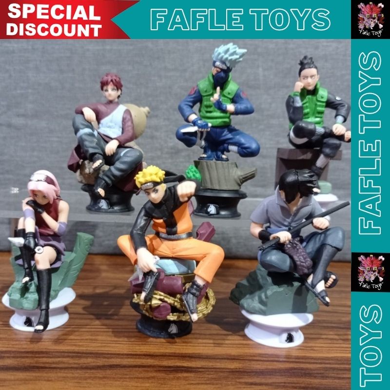 Jual Pajangan Naruto / Mainan Naruto / set Figure Naruto / Action ...