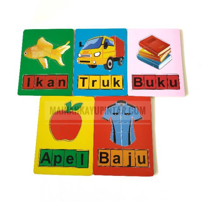 Jual Puzzle Seri Baca (isi 5) | Shopee Indonesia
