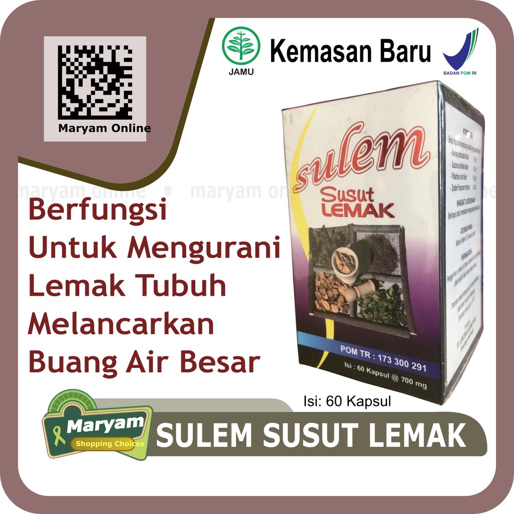 Jual Kapsul Susut Lemak Original Pelangsing Herbal | Shopee Indonesia