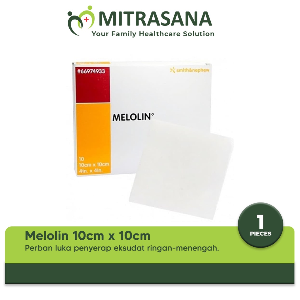 Jual MELOLIN 10 x 10 cm - Plester Luka Tahan Air | Shopee Indonesia