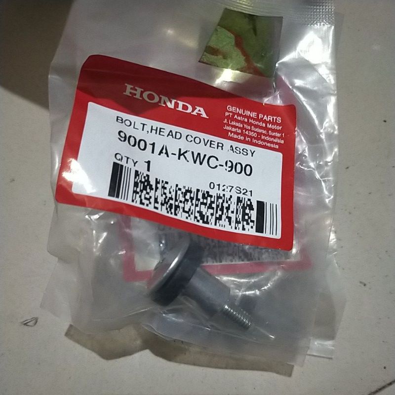 Jual 9001A-KWC-900 BAUT COVER HEAD ORIGINAL AHM CS 1 BEAT | Shopee ...