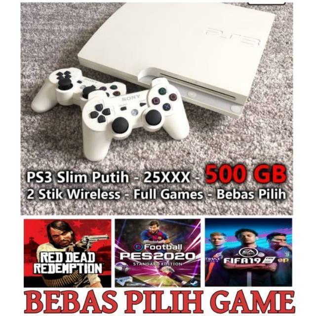 Jual PS3 PS 3 SONY PLAYSTATION 3 CFW SERI 25XX HDD 120GB - 500 GB CFW ...