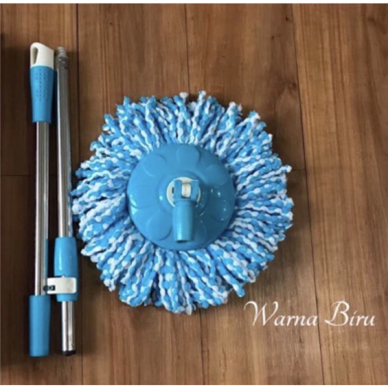 Jual Tongkat Set Super MOP Plus Kepala mop + Kain Pel original BOLDe ...