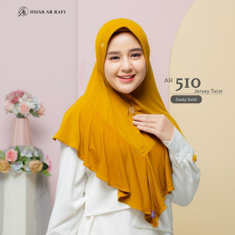 Jual hijab jilbab kerudung bergo instan terbaru kekinian ArRafi AR 510 ...