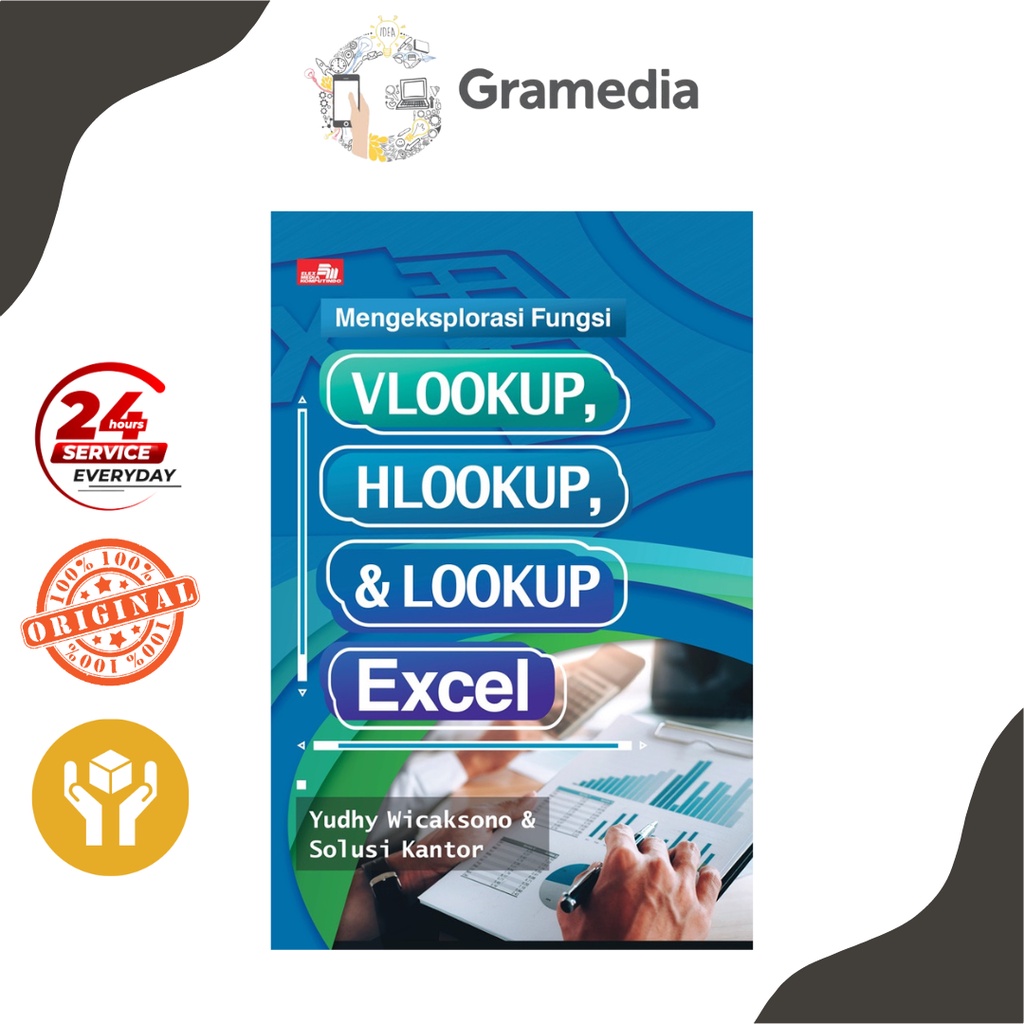 Jual Gramedia Mega - MENGEKSPLORASI FUNGSI VLOOKUP, HLOOKUP, DAN LOOKUP ...
