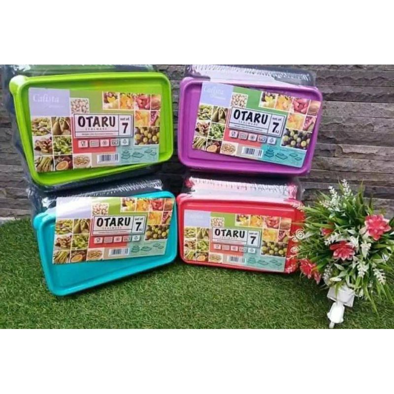 Jual CALISTA SEALWARE SET OF 7 ISI 14 PCS (COD) | Shopee Indonesia