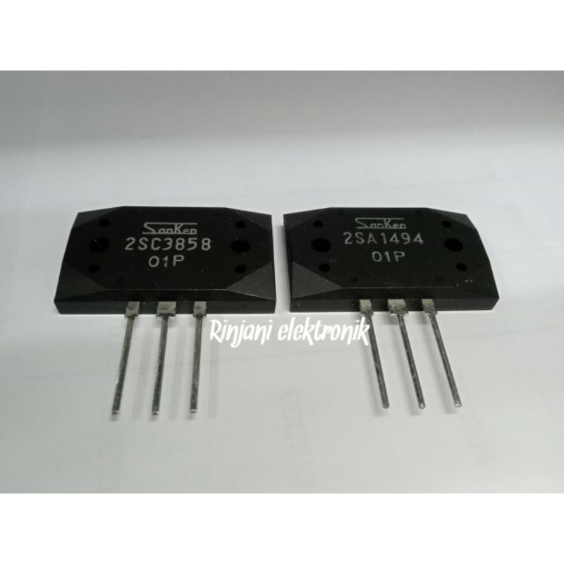 Jual transistor Sanken 2SA1494 2SC3858 ORIGINAL | Shopee Indonesia