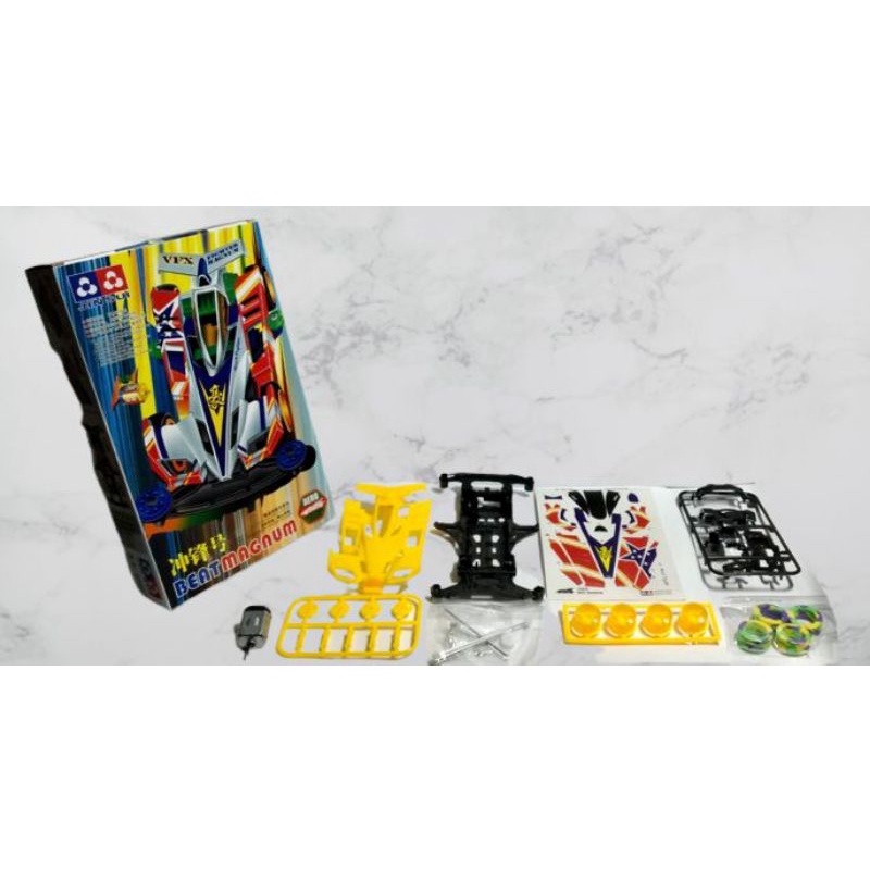 Jual Fyan Toys: Mainan Rakit Mobil Tamiya Mini 4WD 2WD Merk Jin Sui ...