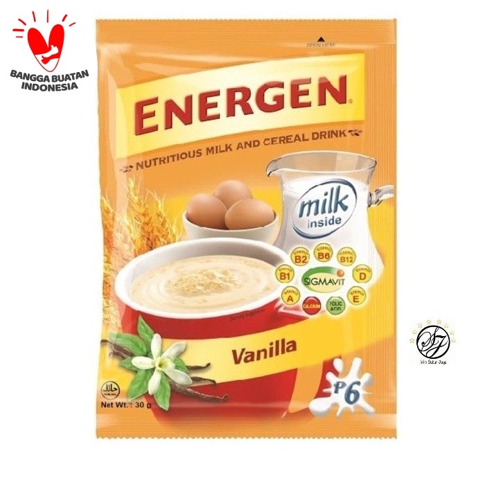 Jual tradisional-minuman- energen rasa vanila sachet/ minuman cereal ...