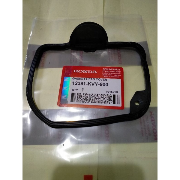 Jual karet head gasket tutup cover cylinder seal oring Honda beat karbu old, Scoopy lama ...