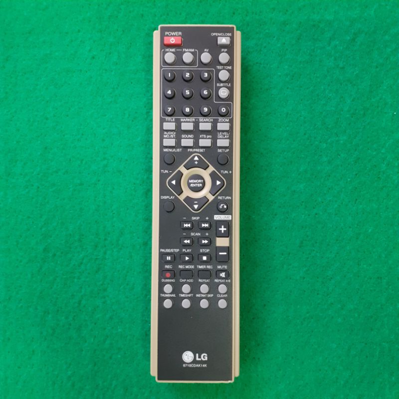Jual Remote DVD Home Theater LG Original Asli . 6710CDAK14K . | Shopee ...