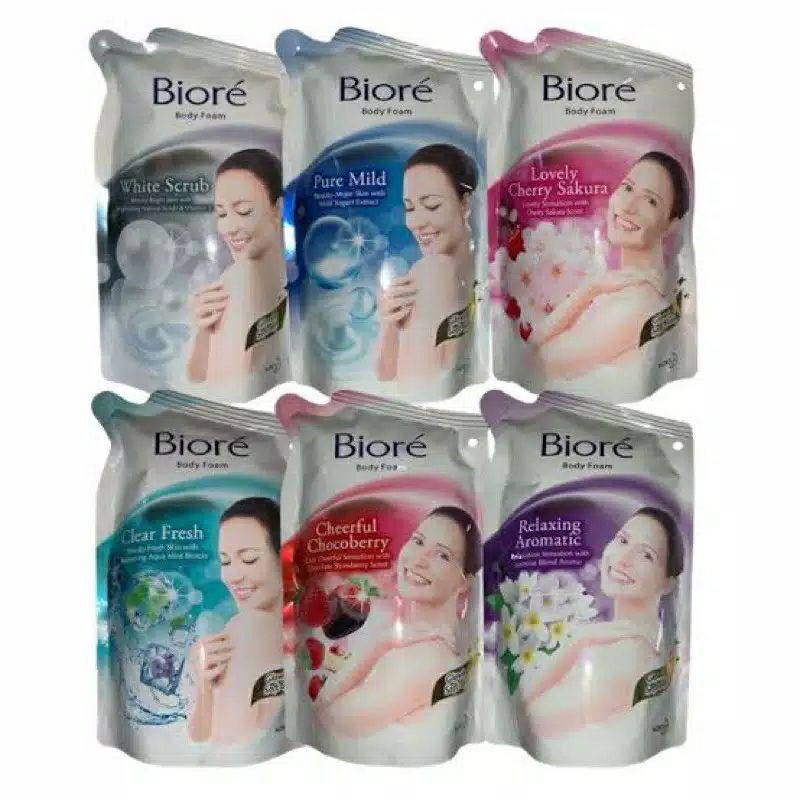 Jual Biore Body Foam Refill 450ml | Shopee Indonesia