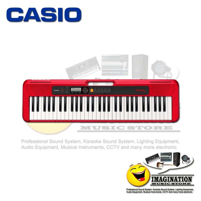 Jual Casio Casiotone CT-S200 - Portable Digital Keyboard Red | Shopee ...