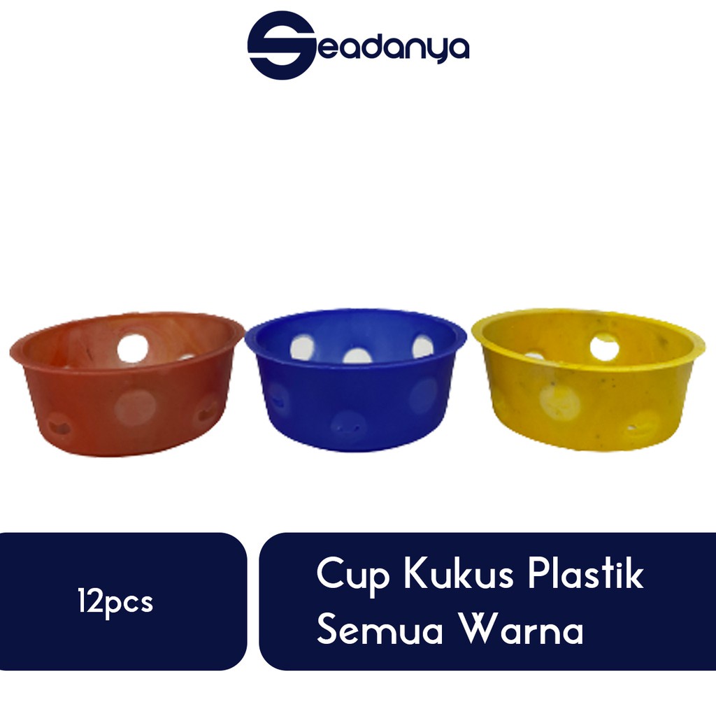Jual Cup Kukus Plastik 12pcs (3109) -Cetakan Bolu Kukus/Jajan/Coklat ...
