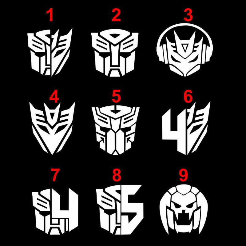 Jual STIKER MOBIL TRANSFORMER STICKER MOBIL CUTTING | Shopee Indonesia