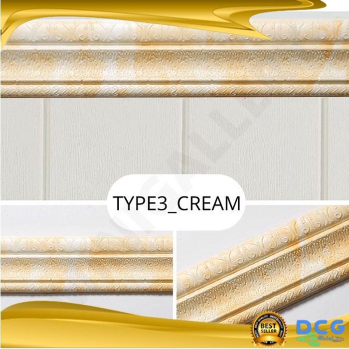 Jual BORDER LIST FOAM 3D Wall Frame List Border Foam Moulding 3D ...