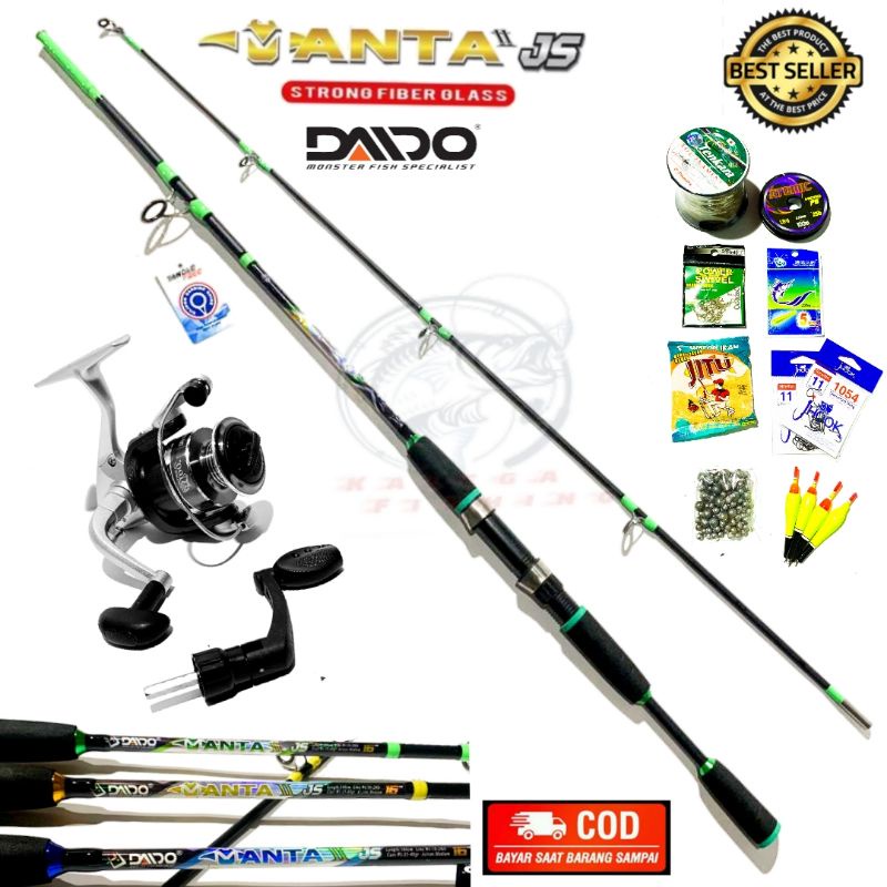 Jual SET PANCING Daido Japan Style 16 kg Fibersolid 150cm 165cm 180cm ...